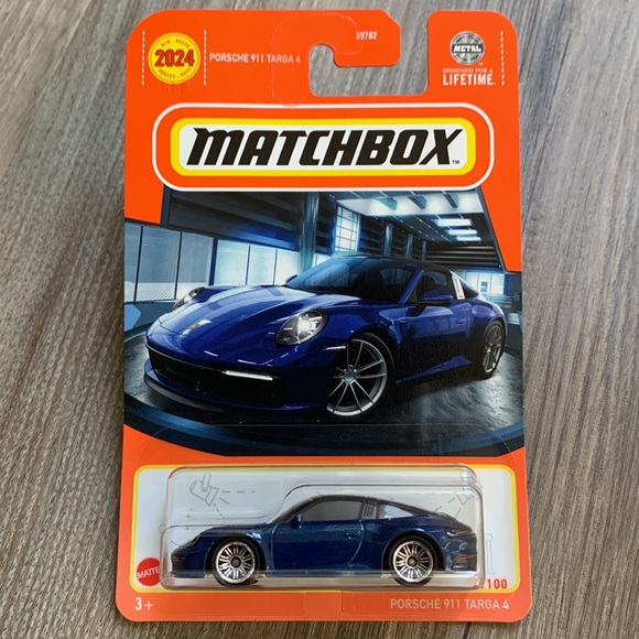 Toys | Matchbox Car Porsche 911 Targa 4 New 224 Model Match Box Mattel ...